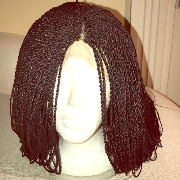 Accessories | Hand Made Braids Centerpart Lace Wig | Poshmark